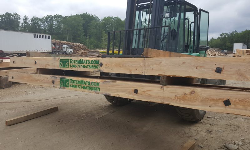 8" Timber Mats - New, Used, & Rental 8" Timber Mats | Totem Mats