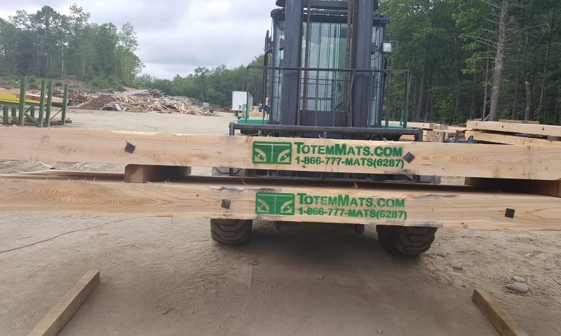 8" Timber Mats - New, Used, & Rental 8" Timber Mats | Totem Mats